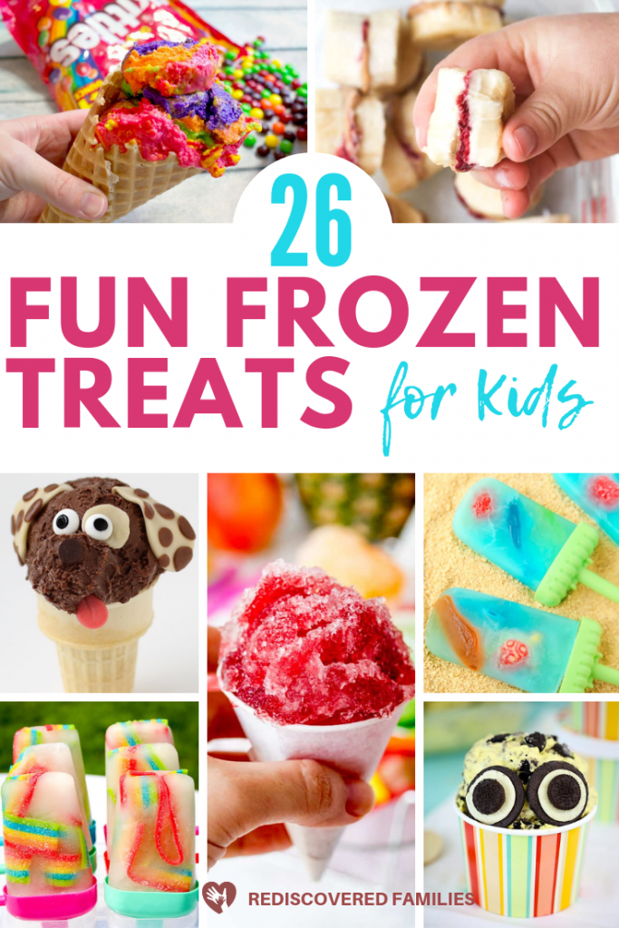26 Fun Frozen Treats Your Kids Will Love | Rediscovered Families