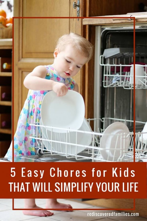5 Easy Chores For Kids That Will Make Family Life Easier | Rediscovered ...