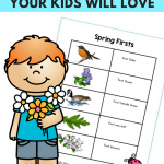 Signs of Spring: A Simple Activity Your Kids Will Love | Rediscovered ...