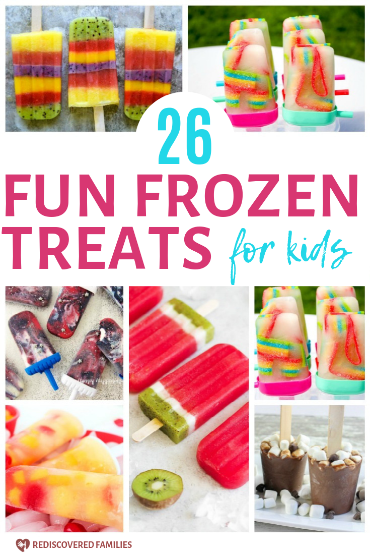 26 Fun Frozen Treats Your Kids Will Love | Rediscovered Families