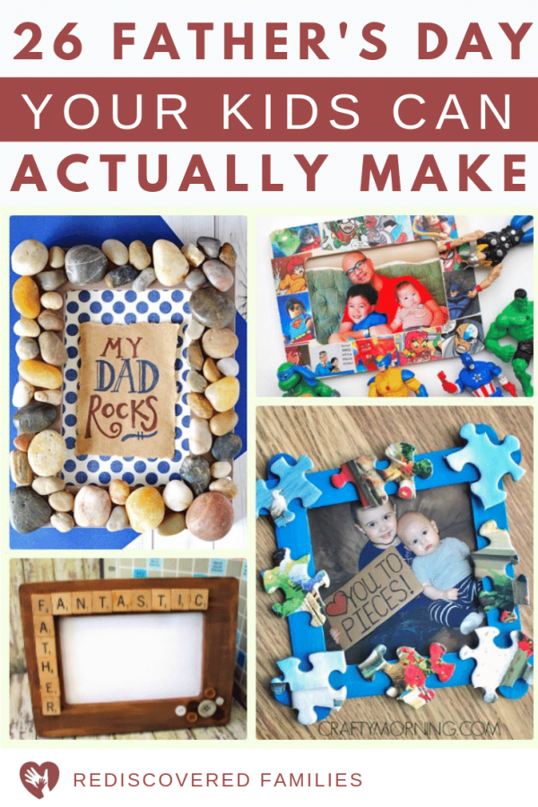 26 Surprisingly Easy Father's Day Crafts For Kids To Make ...