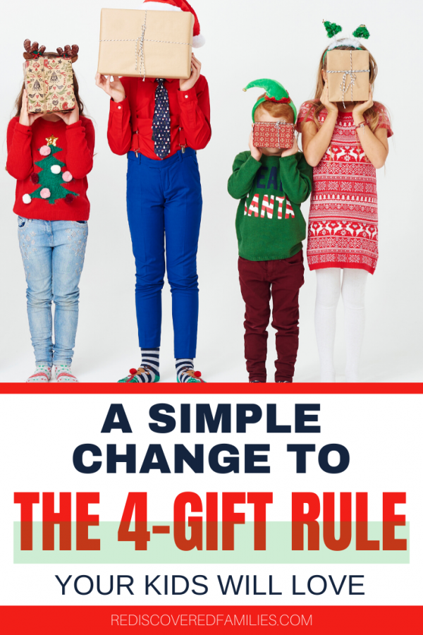 The Kid Approved Change To The 4 Gift Rule For Christmas