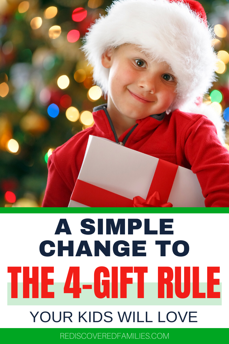 The Kid Approved Change To The 4 Gift Rule For Christmas