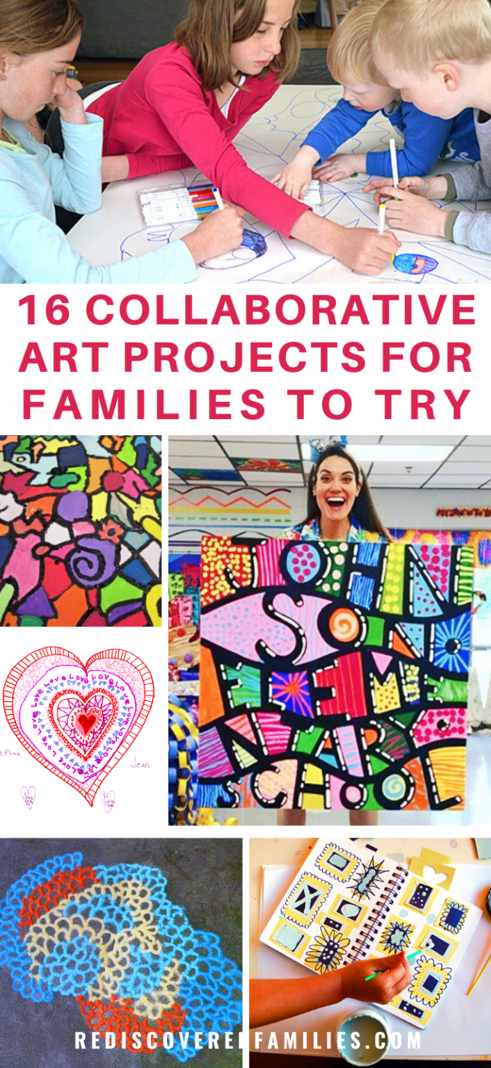 22 Awesome Family Art Projects Kids Will Love | Rediscovered Families