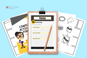 How To Draw Comic Strips: Step By Step | Rediscovered Families