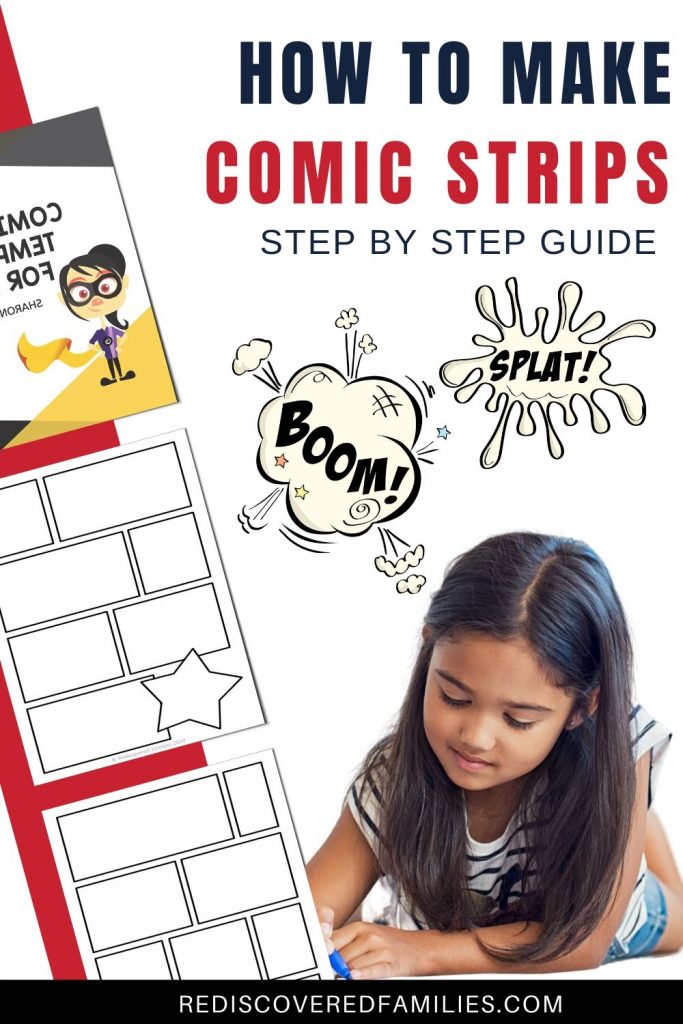 How To Draw Comic Strips: Step By Step | Rediscovered Families