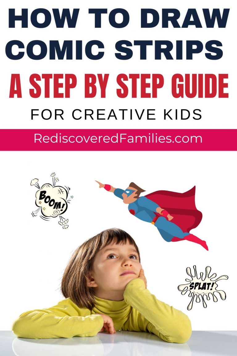 How To Draw Comic Strips: Step By Step | Rediscovered Families