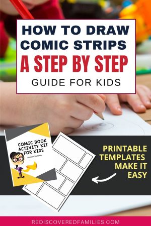 How To Draw Comic Strips: Step By Step | Rediscovered Families