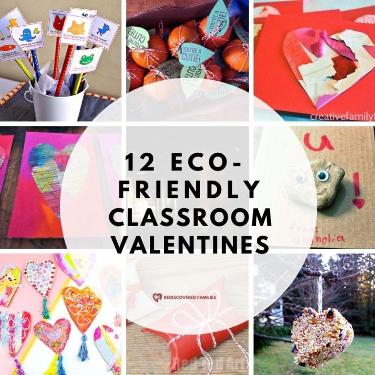 12 Eco-Friendly Valentines For Kids to Make Today | Rediscovered Families