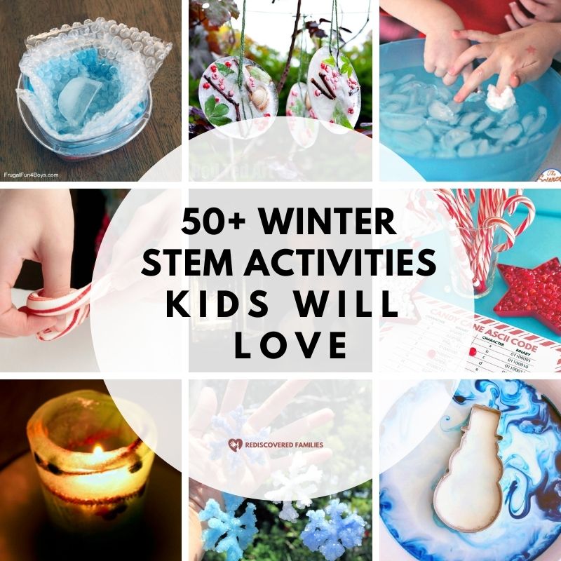 50+ Awesome Winter Stem Activities For Elementary Kids : Rediscovered ...
