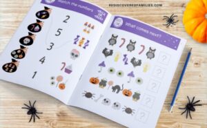 Free Halloween Activity Booklet to Print | Rediscovered Families