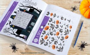 Free Halloween Activity Booklet to Print | Rediscovered Families