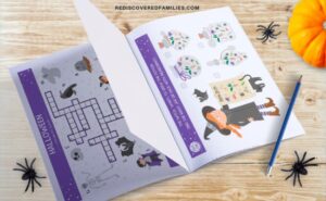 Free Halloween Activity Booklet to Print | Rediscovered Families