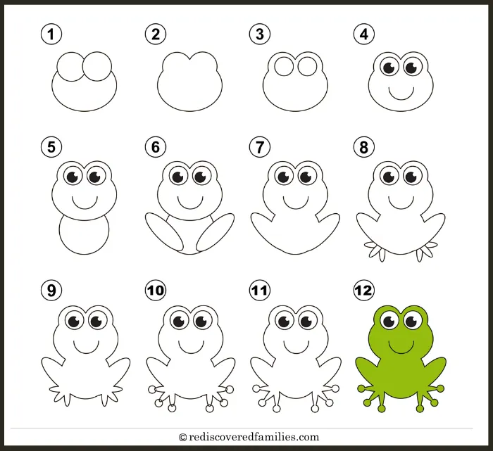 How To Draw Easy Animals For Kids Step By Step How To Draw Easy Animals For Kids Step By Step