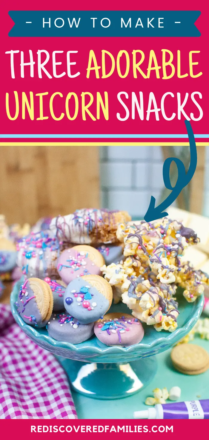 Unicorn Snacks: 3 Easy Recipes Kids Will Love | Rediscovered Families