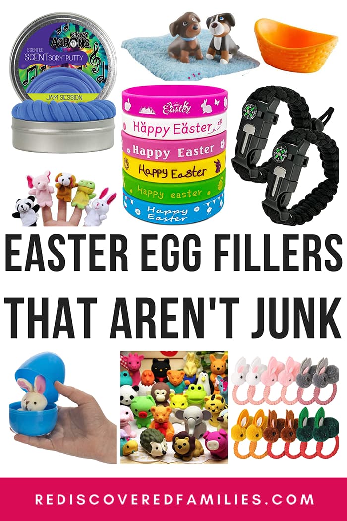 80+ Easter Egg Fillers That Aren't Just Junk | Rediscovered Families