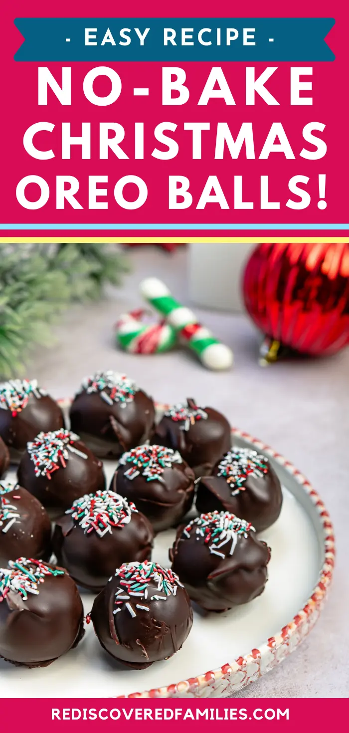 Christmas Oreo Balls: A No-Bake Delight | Rediscovered Families