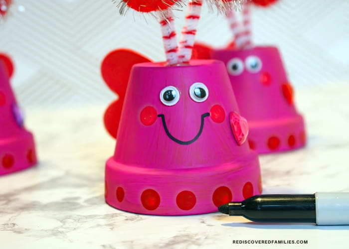 Clay Pot Love Bugs: A Family-Friendly Valentine's Day Activity ...