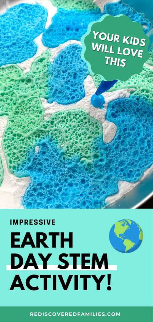 Earth Day Science: Fizzy Globe Experiment | Rediscovered Families