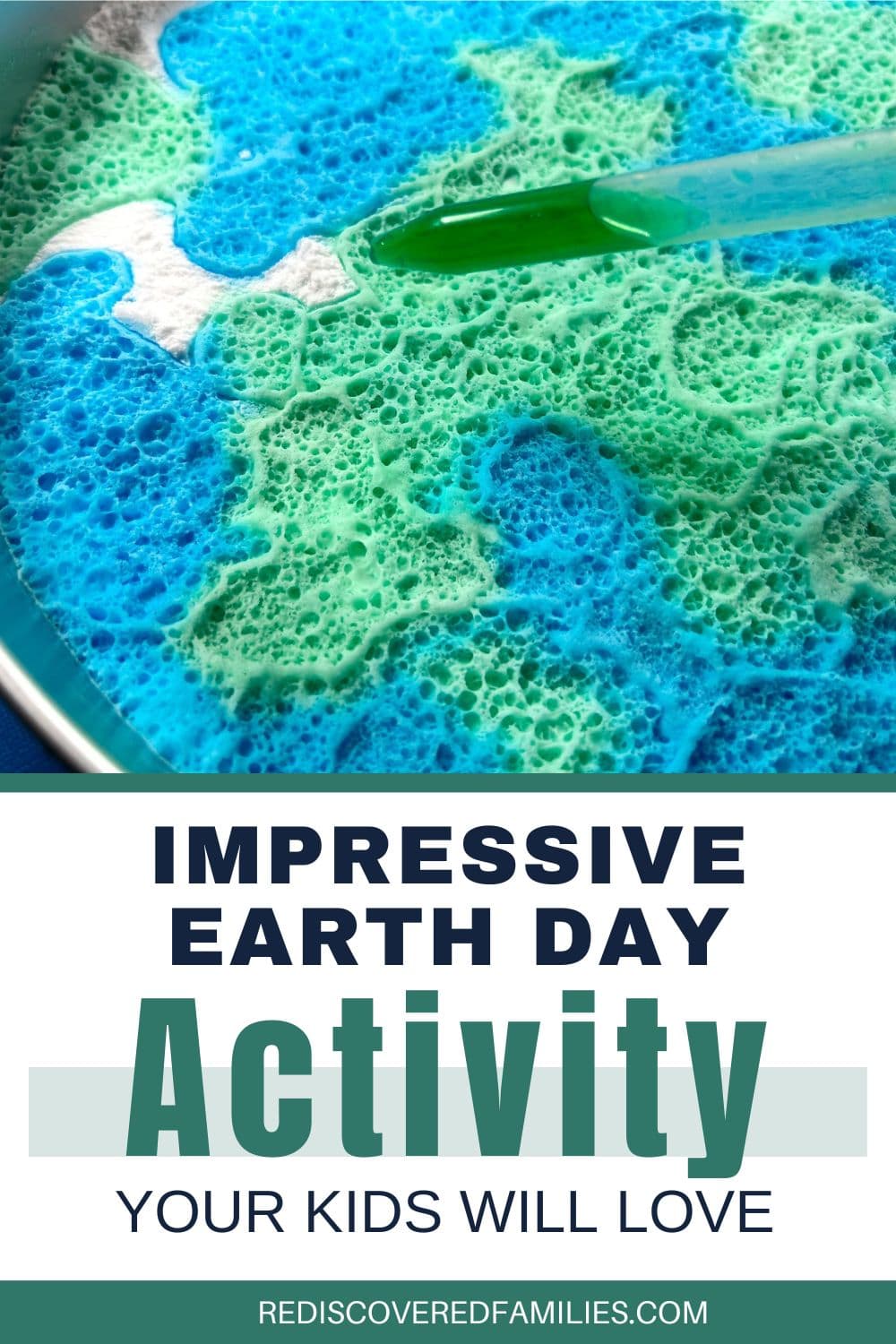 Earth Day Science: Fizzy Globe Experiment | Rediscovered Families