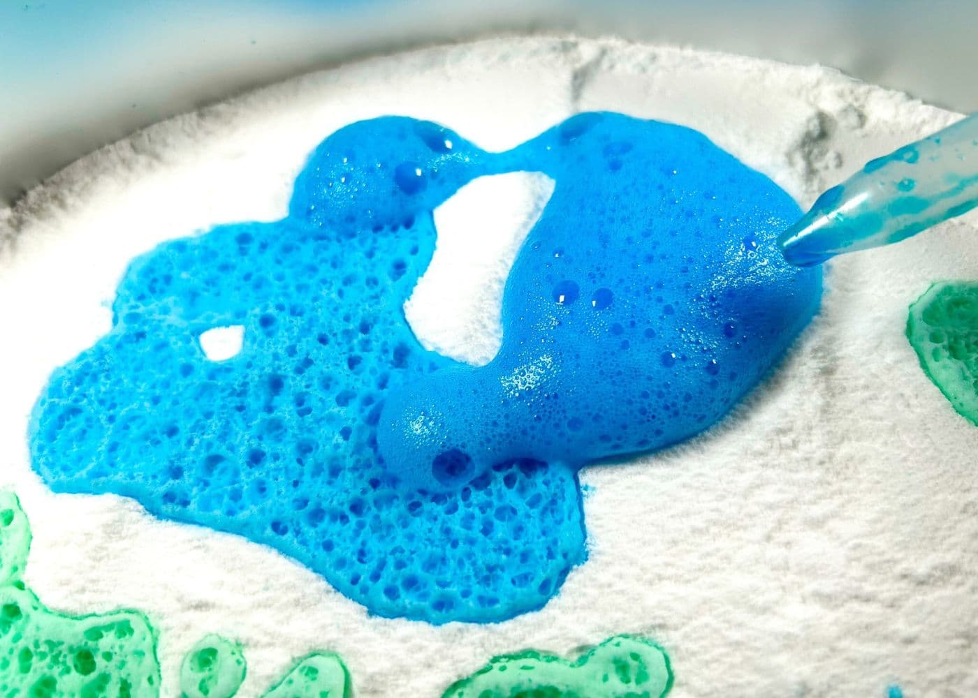 Earth Day Science: Fizzy Globe Experiment | Rediscovered Families