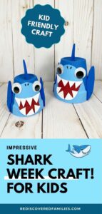 Clay Pot Shark Craft For Kids | Rediscovered Families
