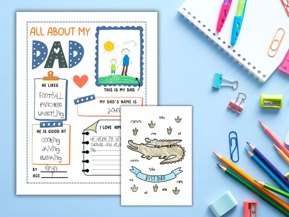 30 Surprisingly Easy Father's Day Crafts For Kids To Make ...