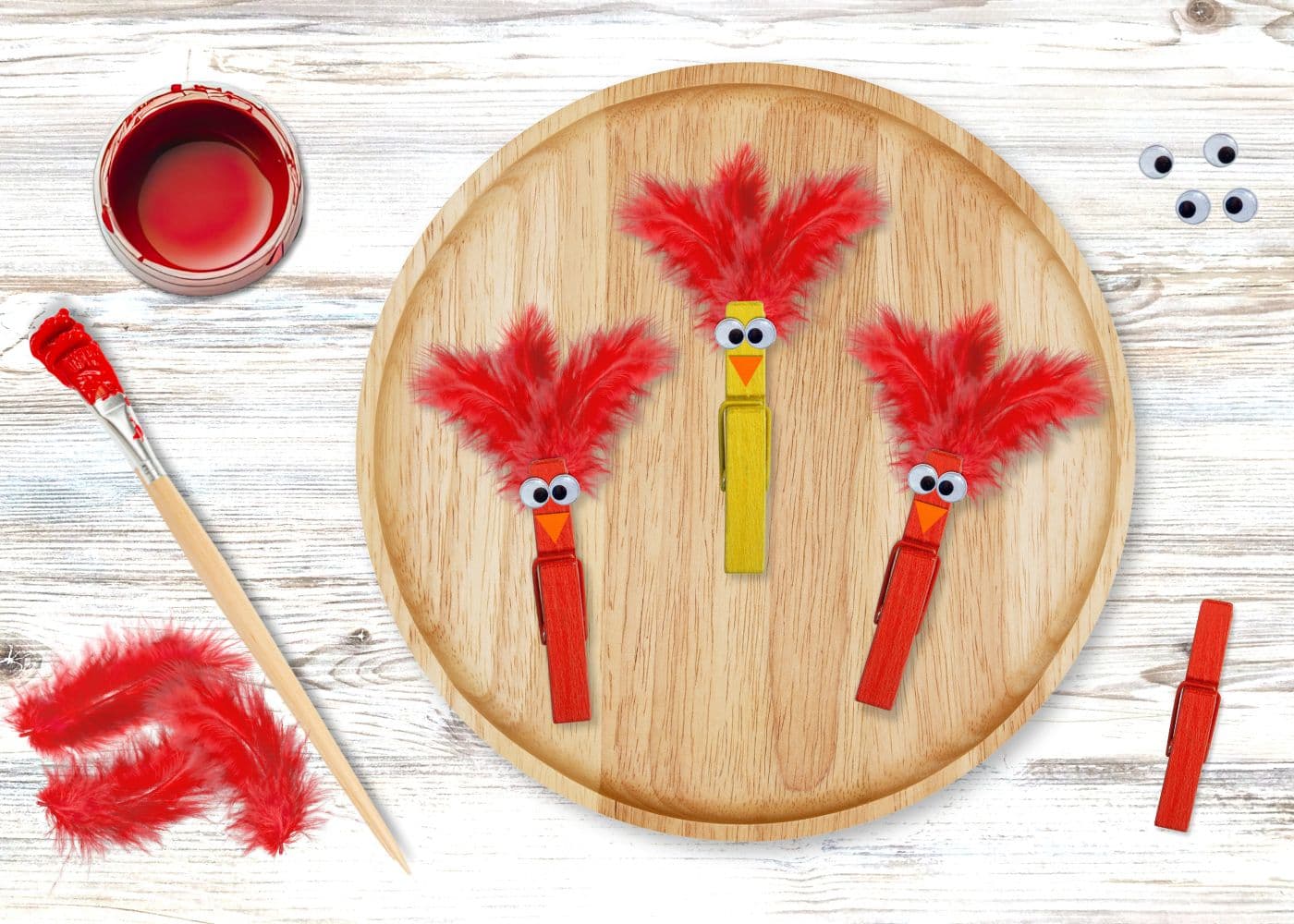 Clothespin Birds: A Fun Craft For Kids | Rediscovered Families