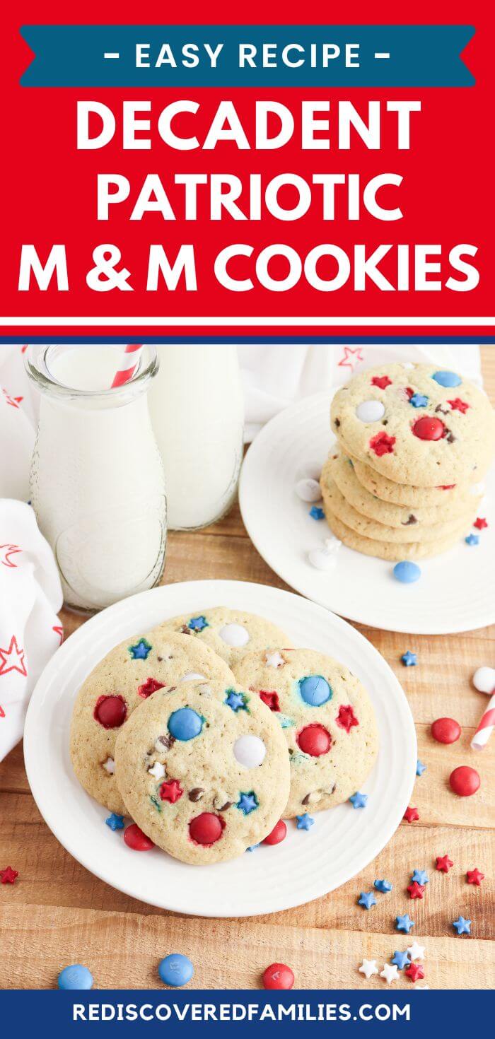 Patriotic Cookies: A Burst of Red, White, and Blue| Rediscovered Families