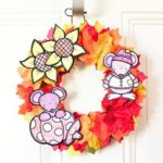 Simple Fall Wreath Craft For Kids To Make | Rediscovered Families