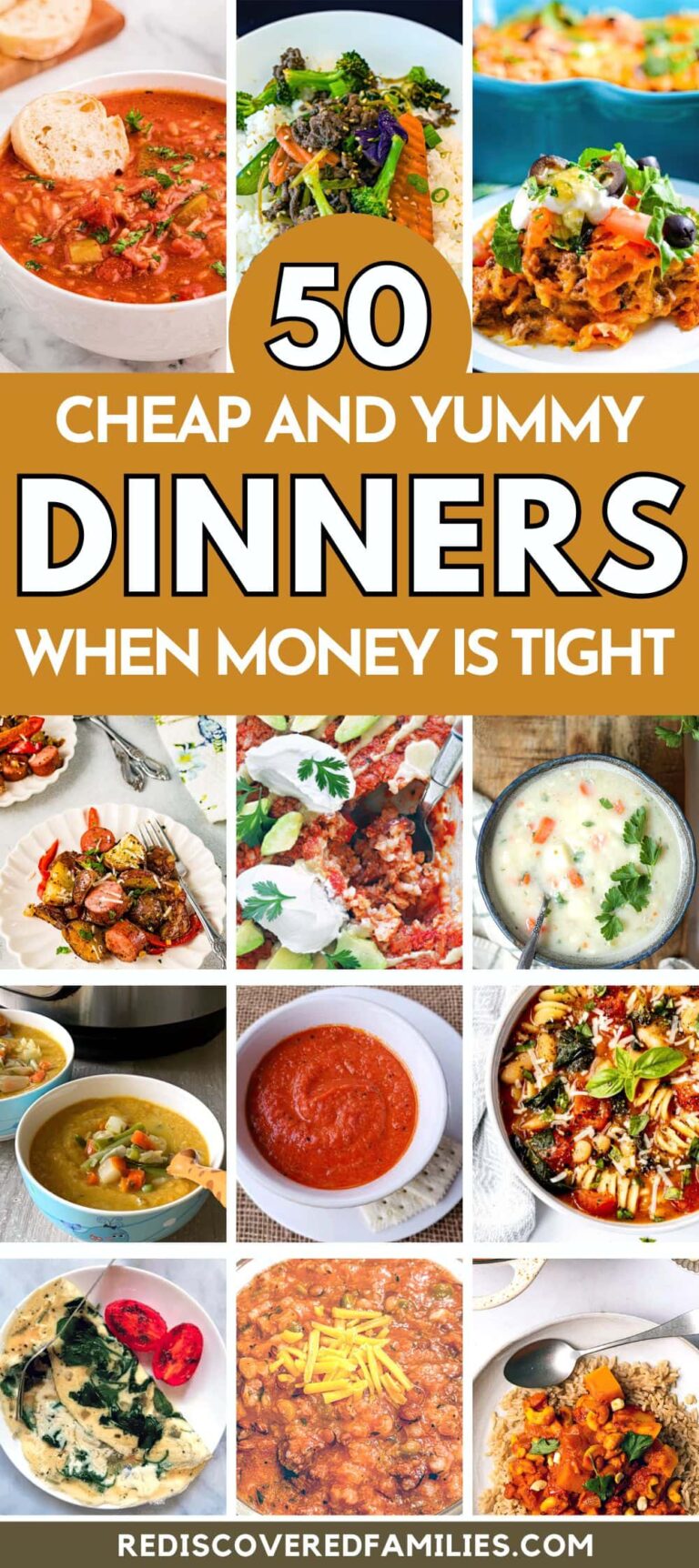 50 Really Cheap Meals Your Kids Will Actually Eat | Rediscovered Families