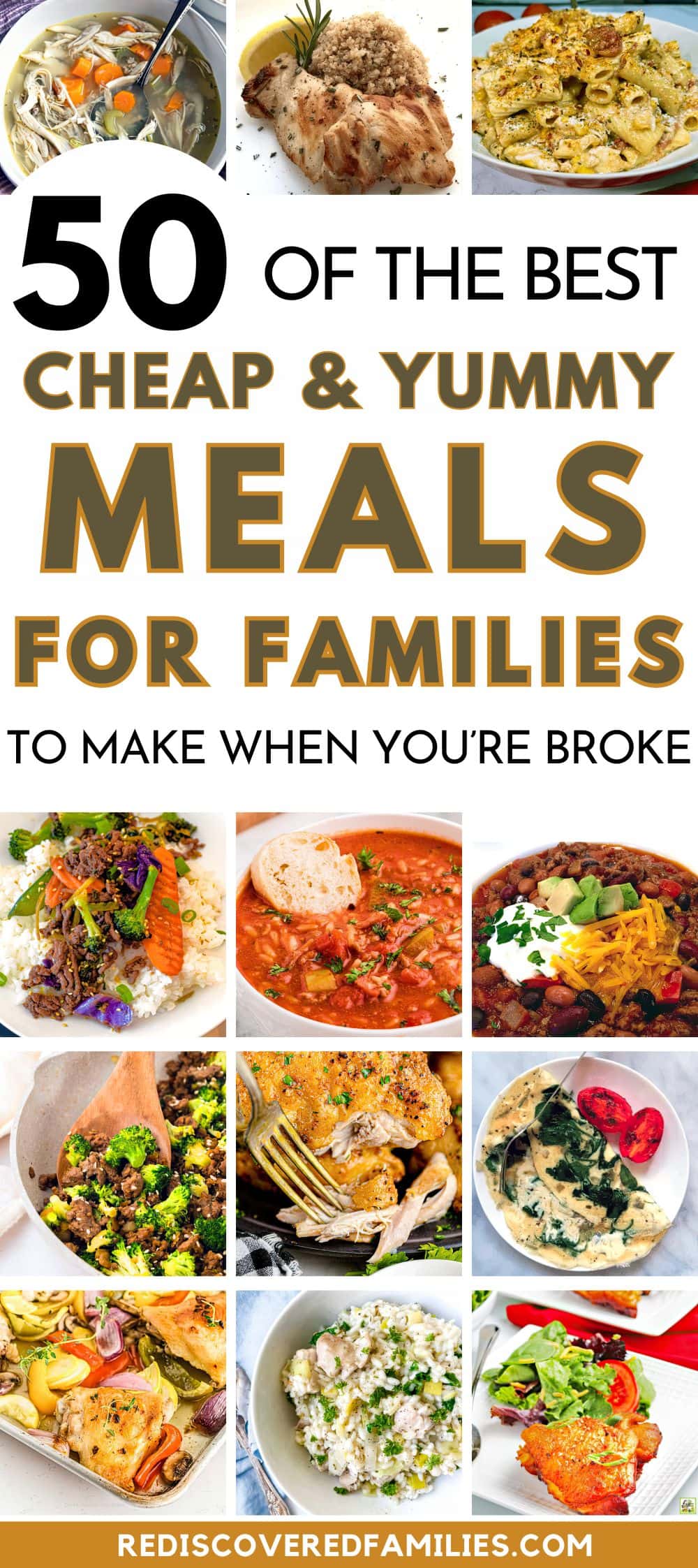 50 Really Cheap Meals Your Kids Will Actually Eat | Rediscovered Families