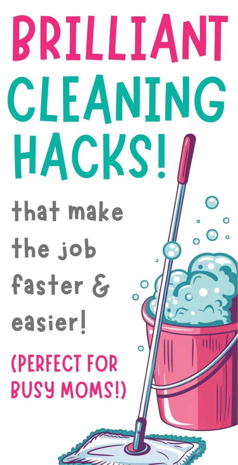 63 Simple Cleaning Hacks To Get The Job Done | Rediscovered Families