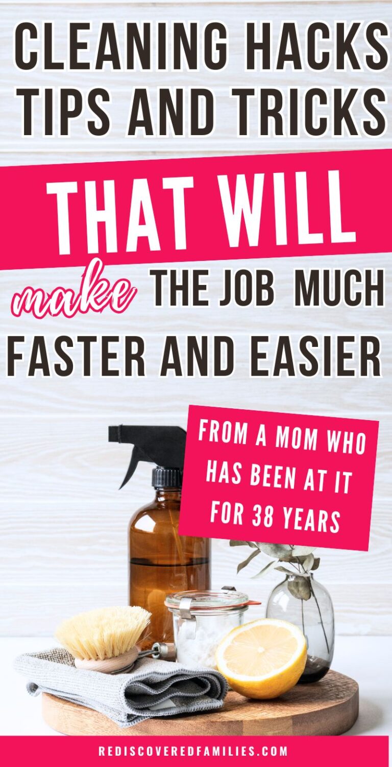 63 Simple Cleaning Hacks To Get The Job Done Rediscovered Families