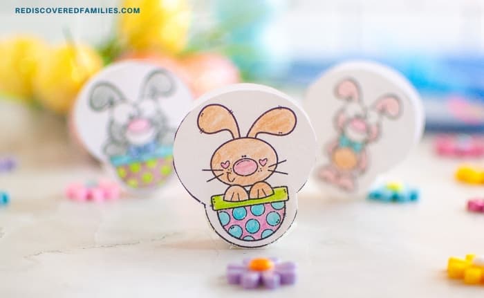 Wobble Bunny – A Fun Easter Stem Craft For Kids | Rediscovered Families