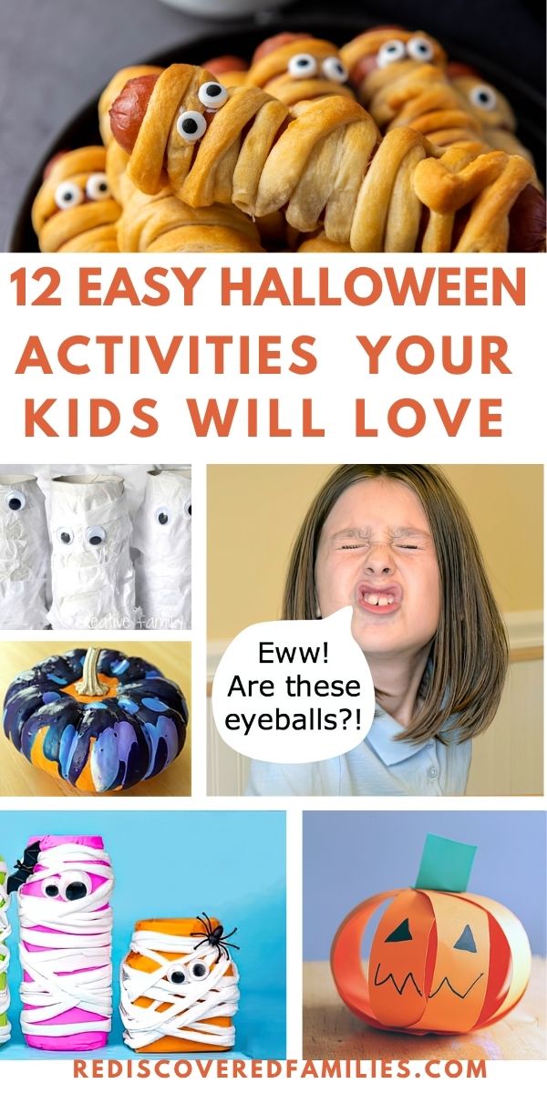 37 Easy Halloween Activities For Kids | Rediscovered Families