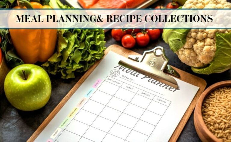 Meal Planning : Recipe Collections That Do the Work For You ...